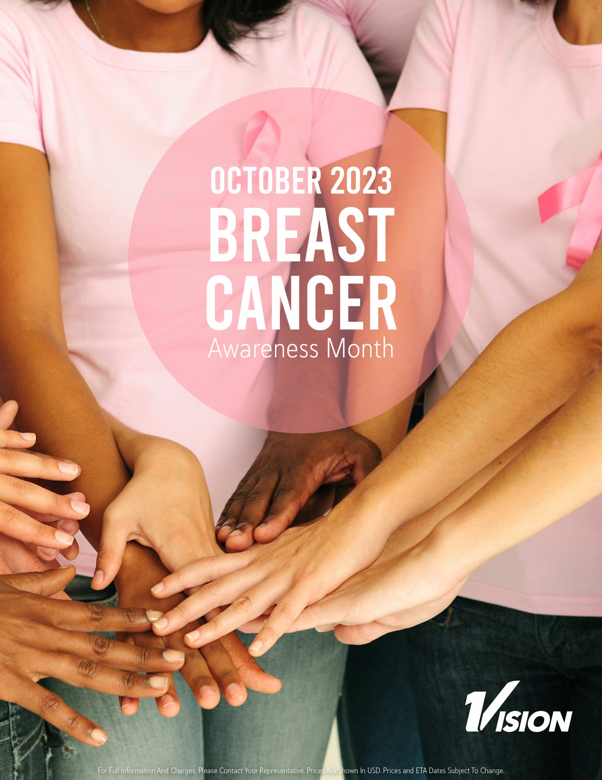 Pink Power: Supporting Breast Cancer Awareness with 1Vision Promotional ...